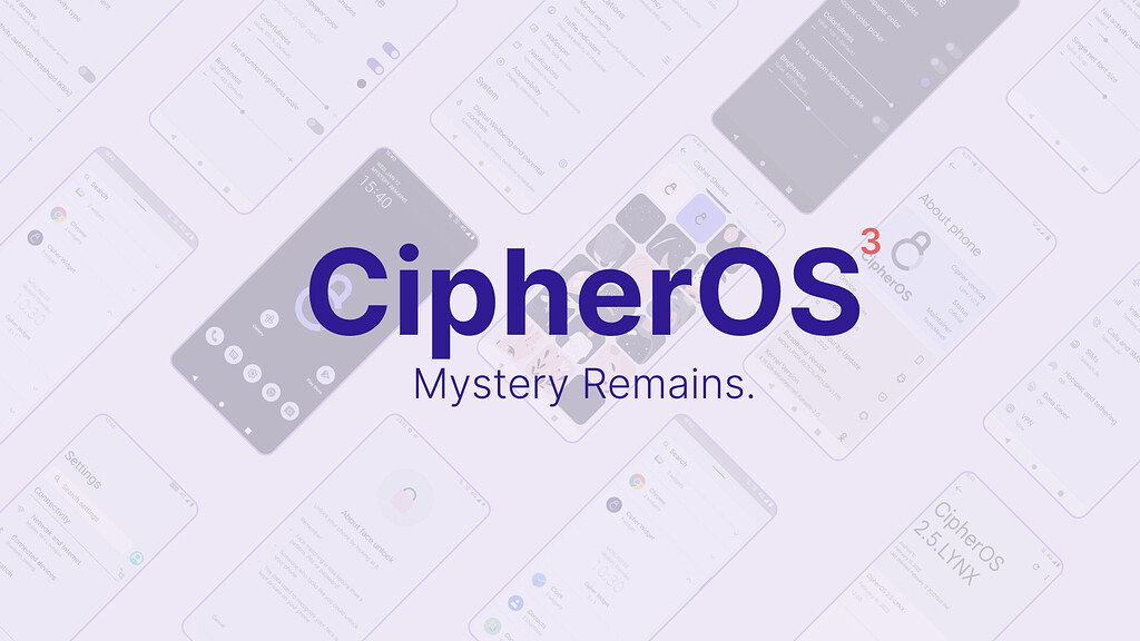 [Advanced Users Only][Android 12L][Teracube 2e 1st Batch (SN: 2020)] CipherOS 3.8 [zirconia ...